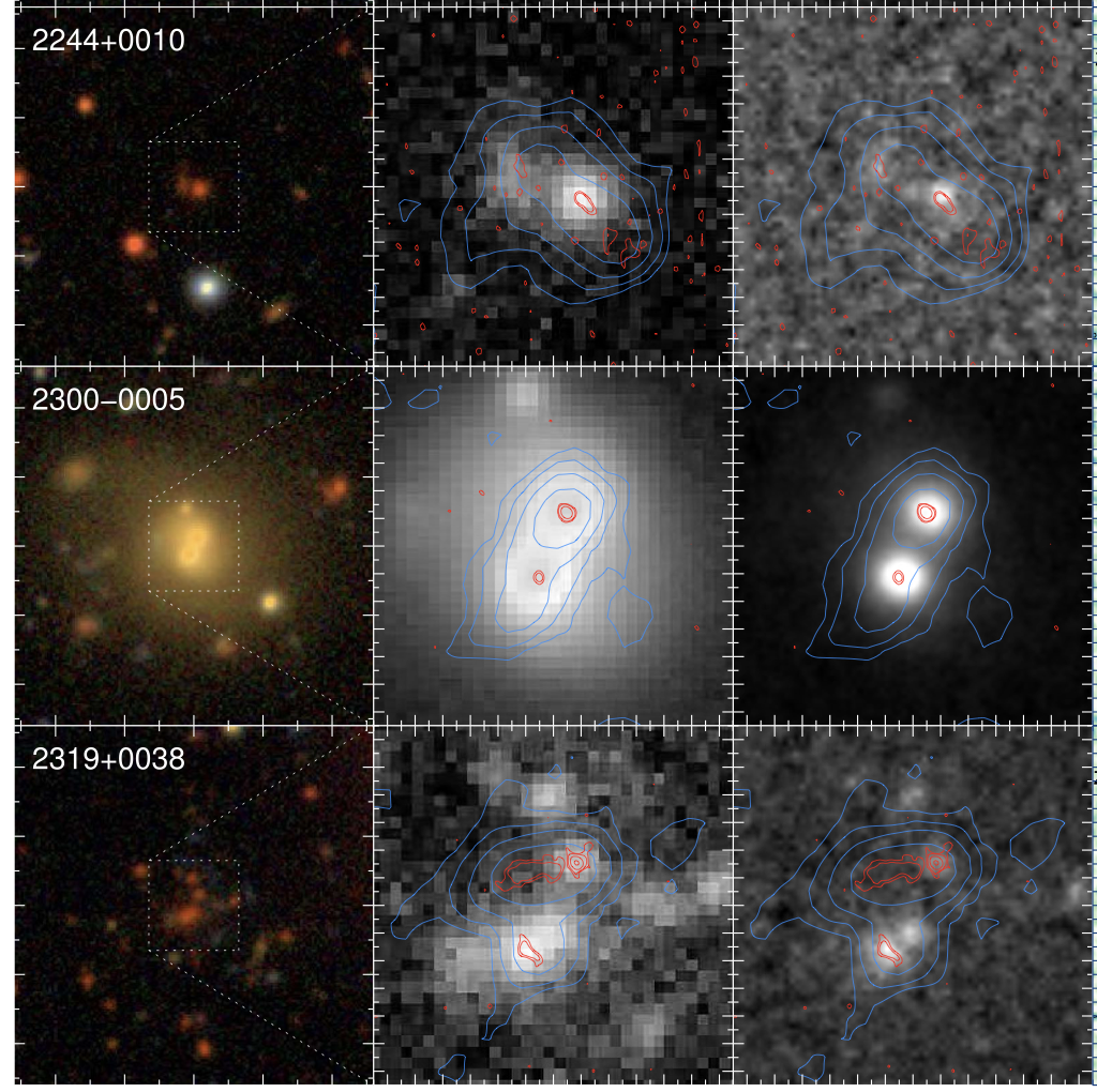 New student papers on dual active galactic nuclei published on the ...